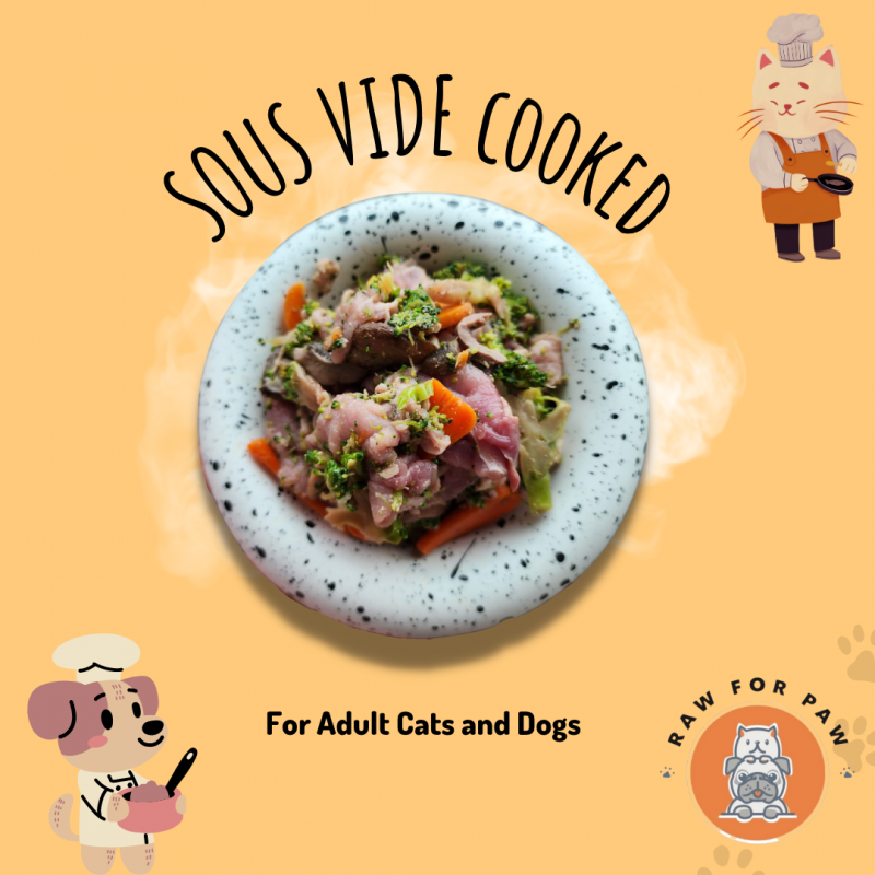 Sous Vide Meals - For Dogs and Cats