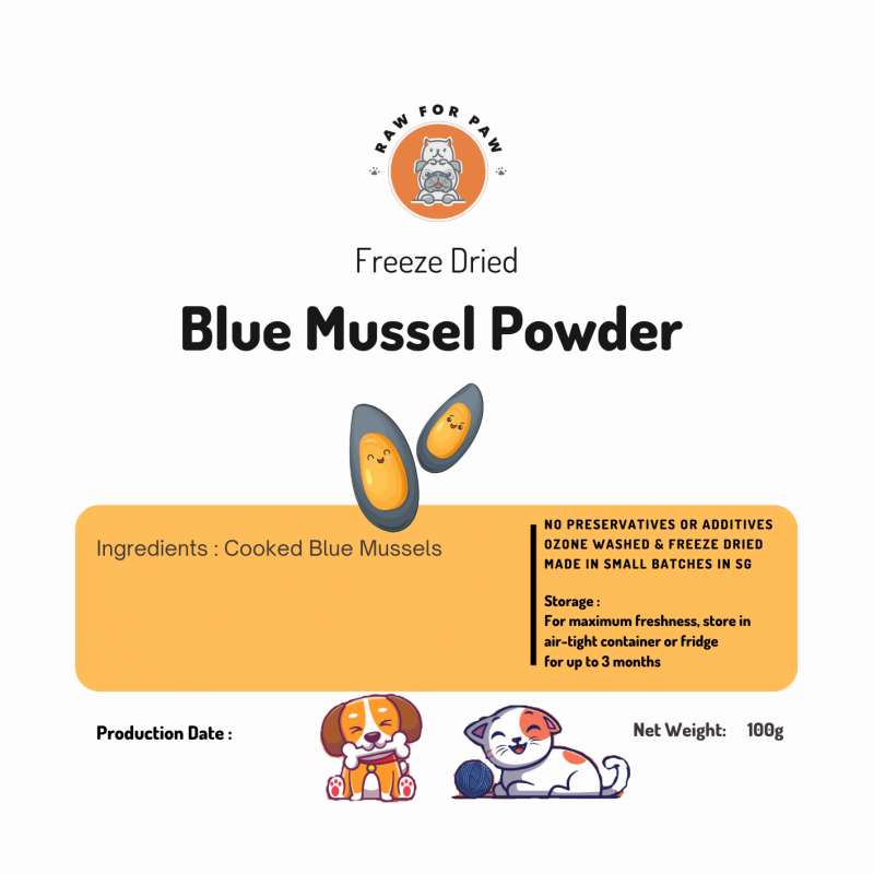 Freeze Dried Blue Mussel Sprinkles